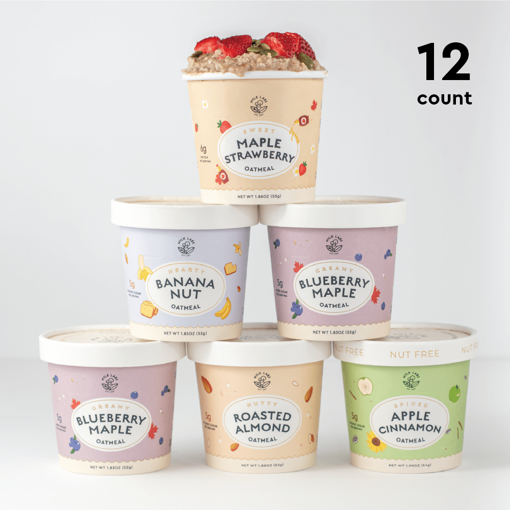 12-ct Instant Oatmeal Sampler Variety Pack | High Fiber, Low Sugar ...