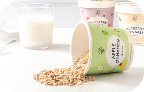High-Fiber Protein Oatmeal | Vegan Gluten-Free Instant Oatmeal