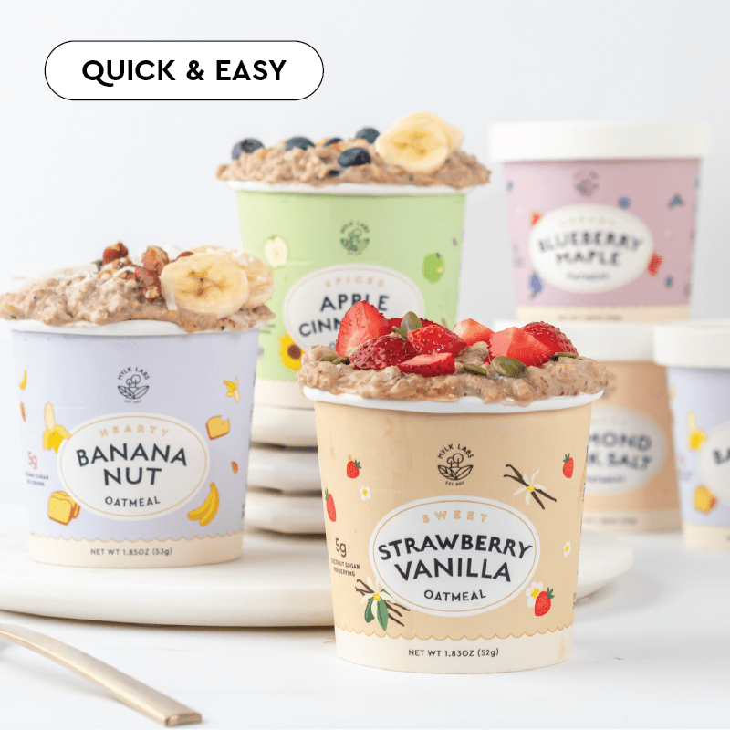 High-Fiber Protein Oatmeal | Vegan Gluten-Free Instant Oatmeal